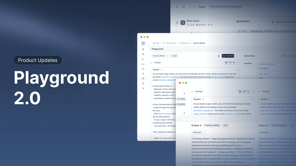 Introducing prompt Playground 2.0: A New Prompt Engineering IDE