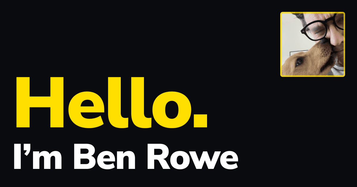 Ben Rowe - Experience Designer
