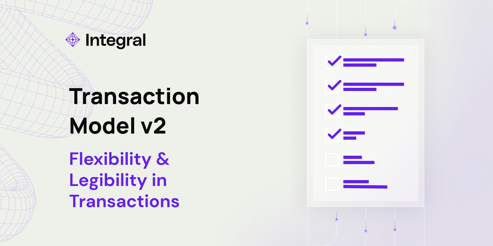 Transaction Model V2