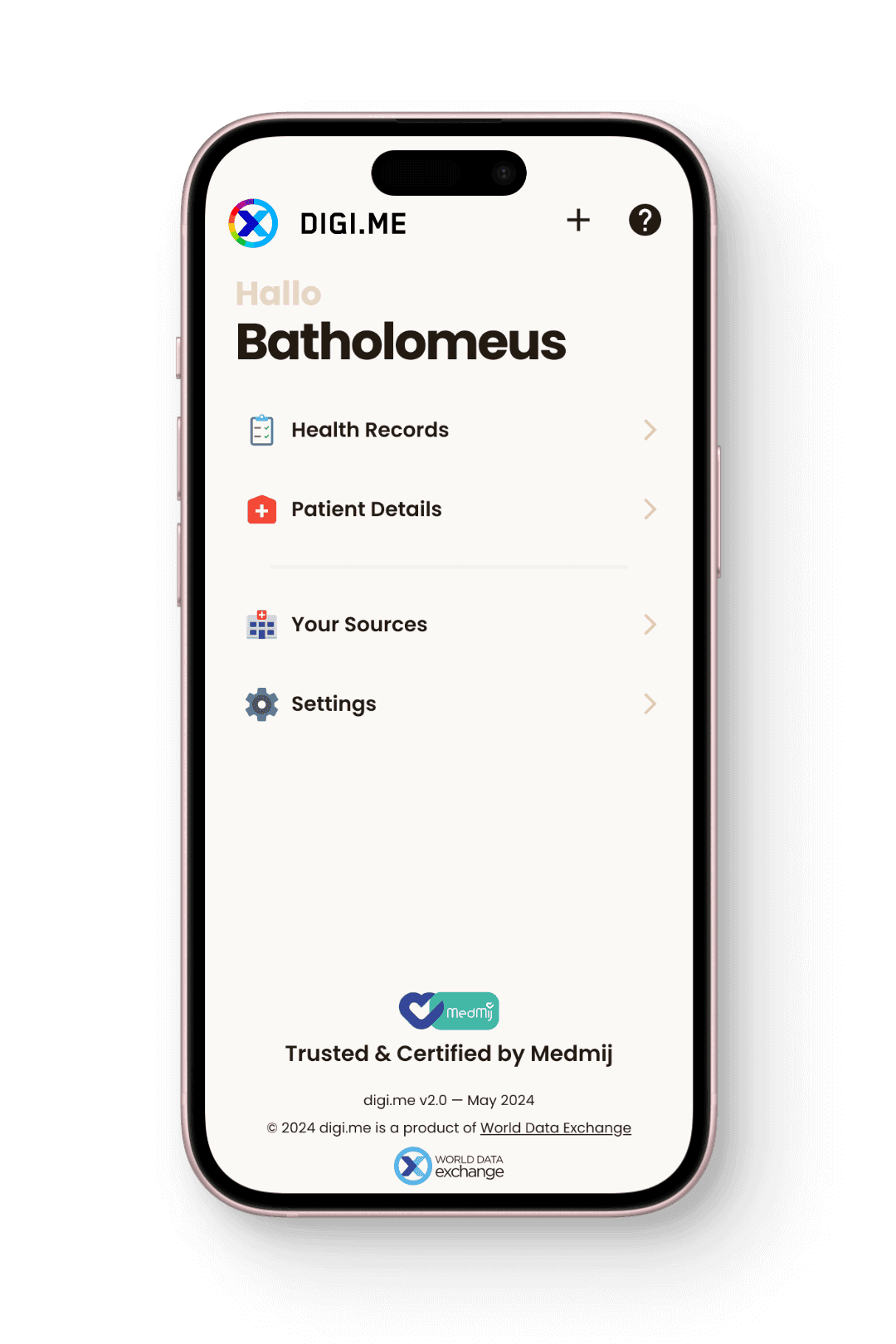 digi.me - Je medische gegevens in één overzicht.