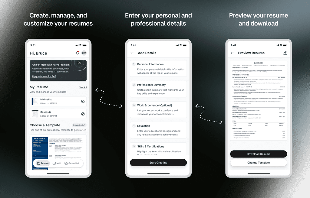 KARYA: Built for Job Seekers | Tandemloop