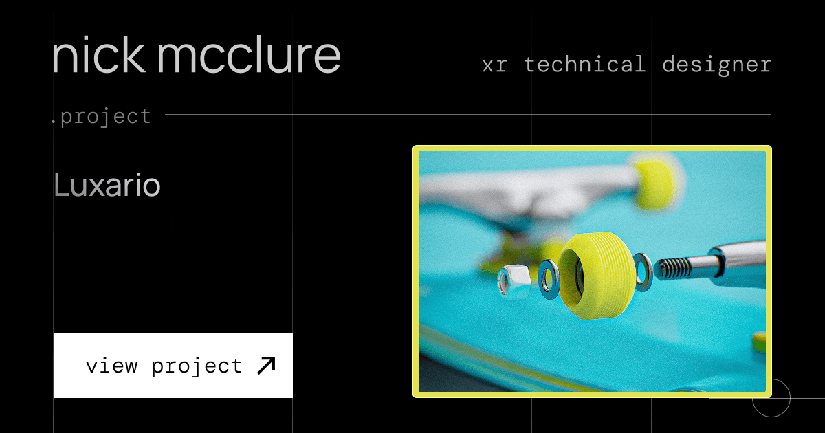 Nick McClure | Luxario