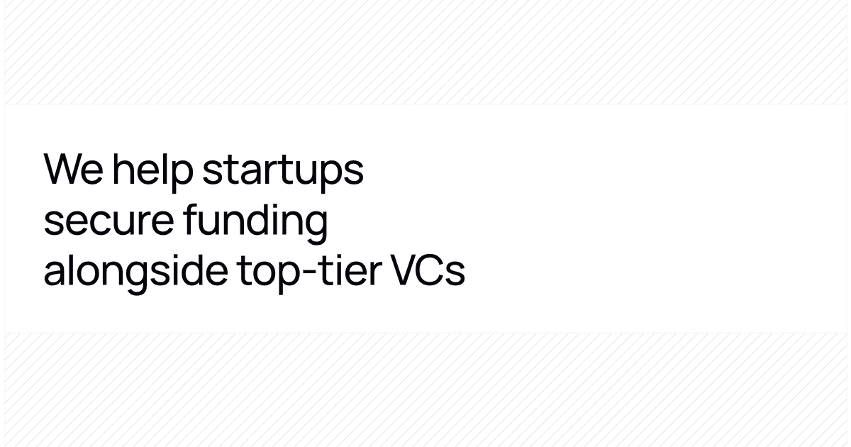Limpid helps startups secure funding alongside top-tier VCs