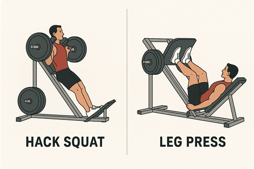 Hack Squat vs Leg Press: Which One Should You Choose?