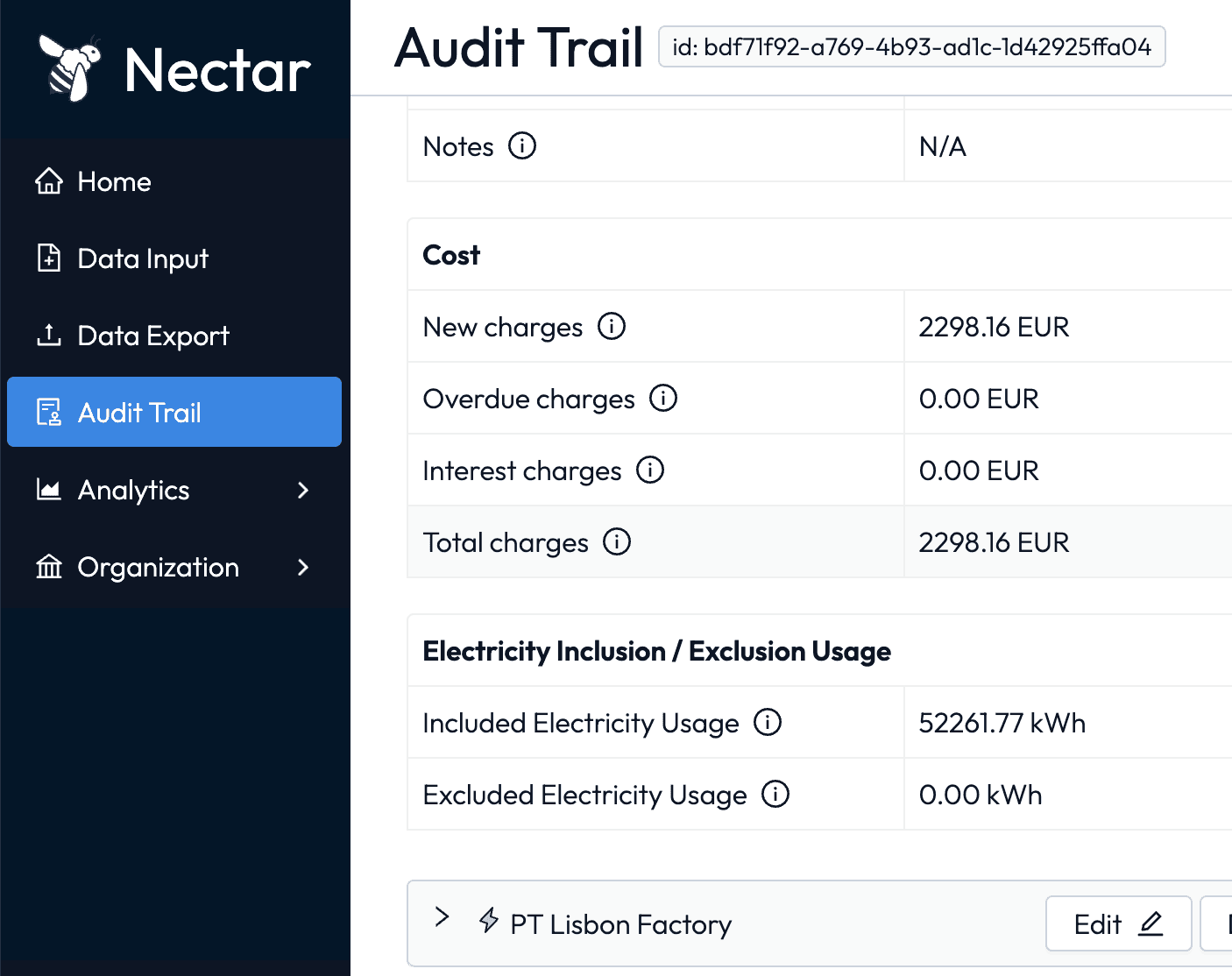 Nectar - Utility Data Management for Sustainability and ESG Teams