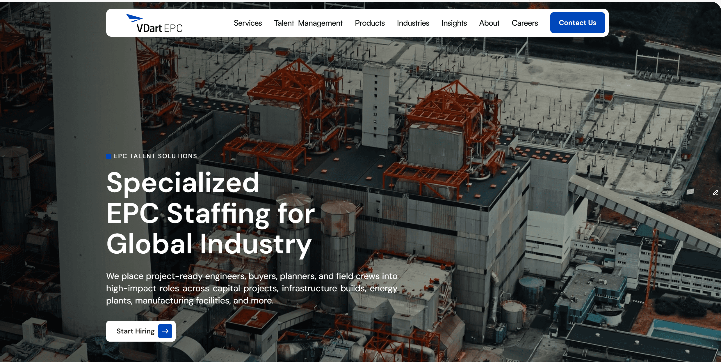VDart EPC | Specialized Talent for Engineering, Procurement ...