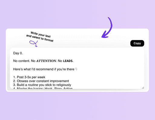 LinkedIn Text Formatter | Free Tool