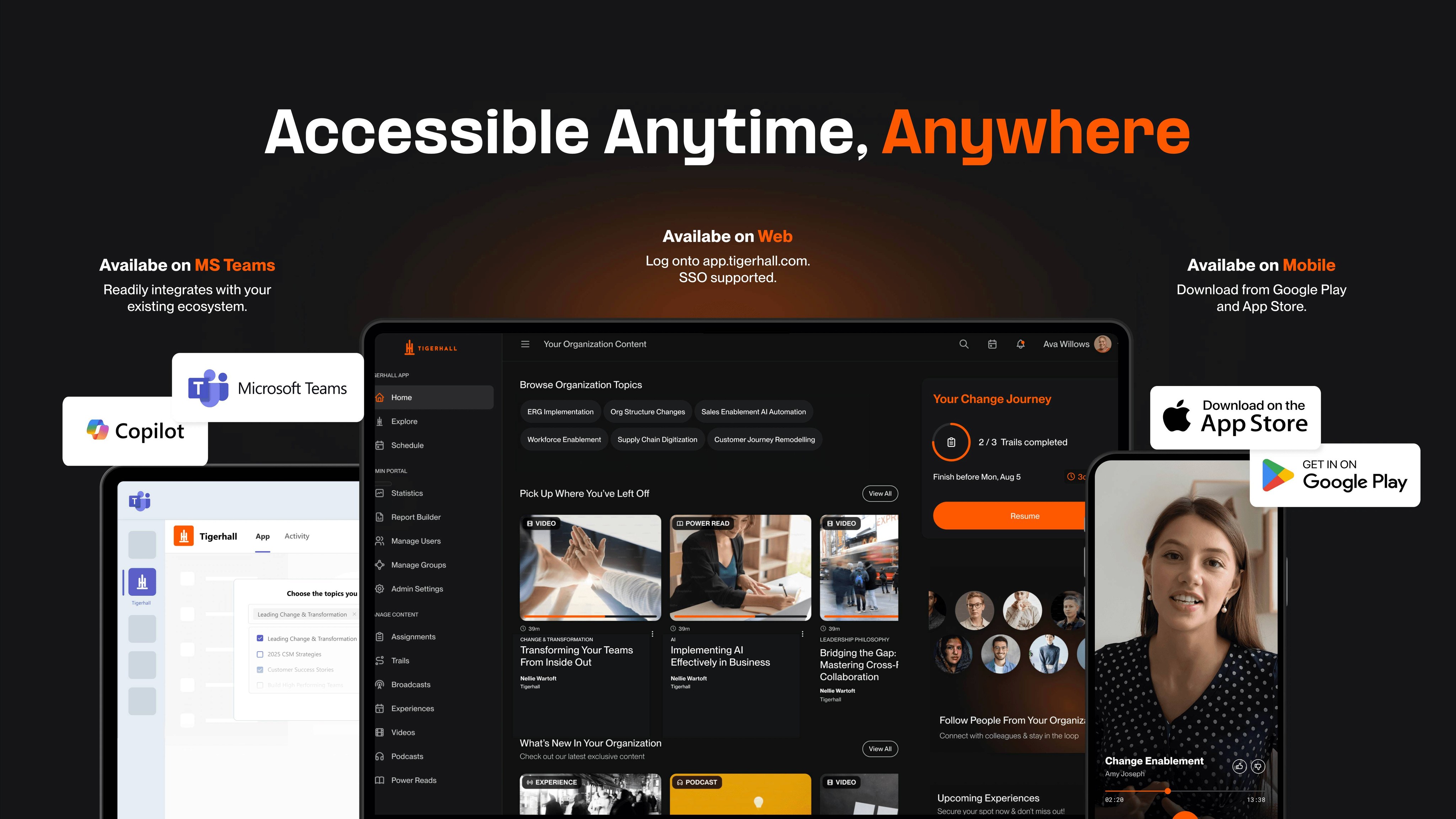 What is Tigerhall? The Change Activation Platform for Transformation Leaders