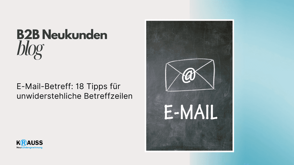 E-Mail-Betreff: 18 Tipps für unwiderstehliche Betreffzeilen