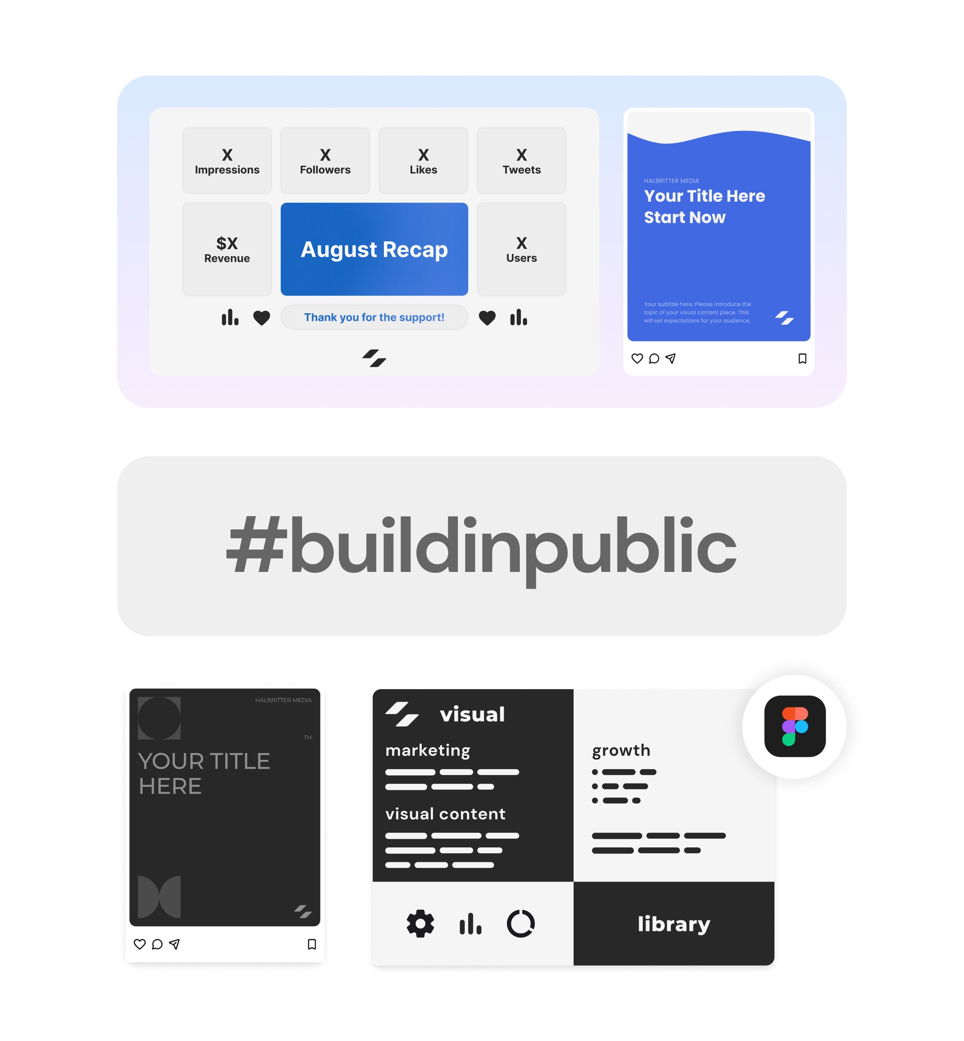 #buildinpublic Figma Library