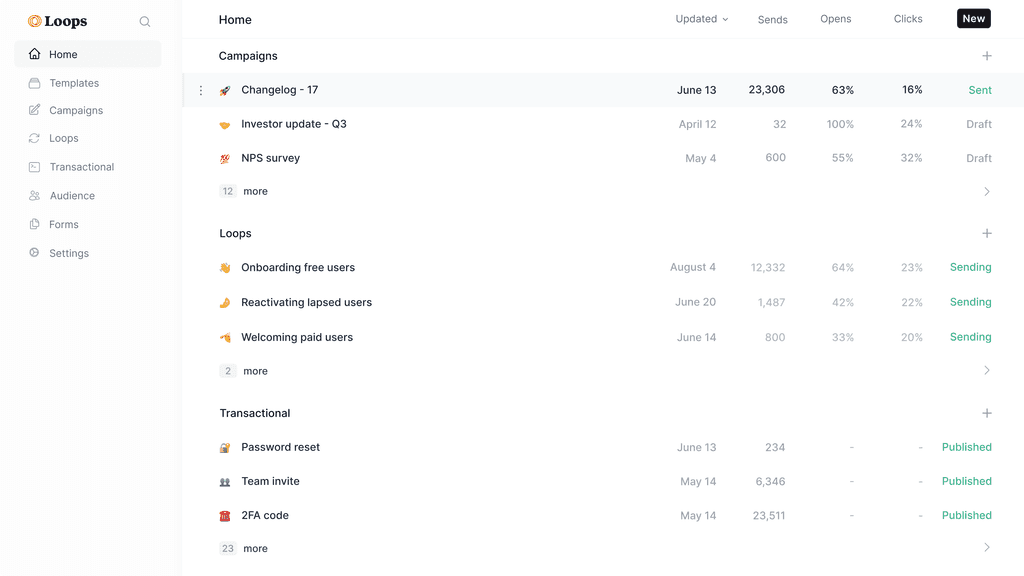 Loops - The email platform built for SaaS