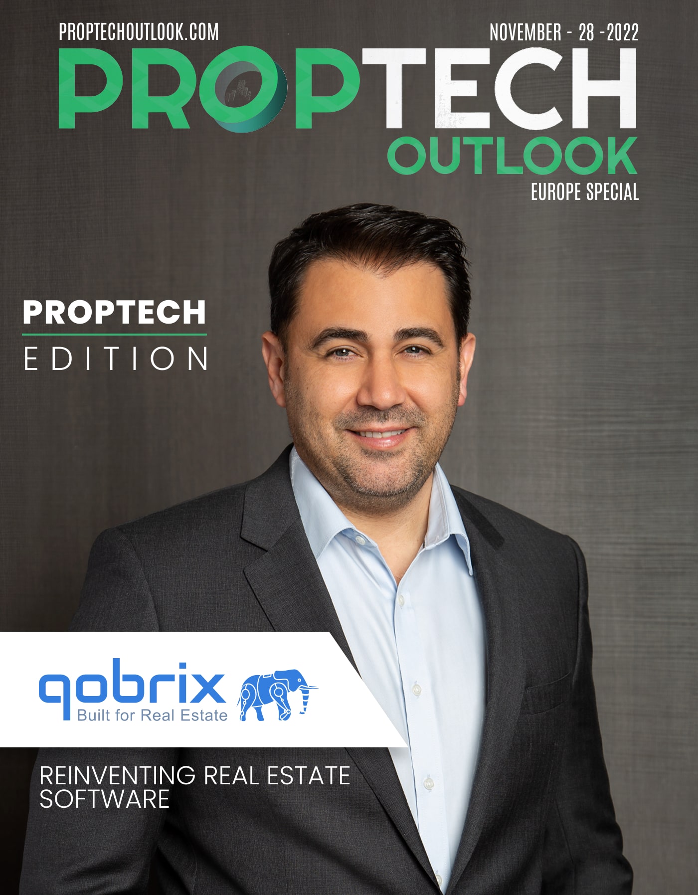 Qobrix in Top 10 Proptech Solutions Provider in Europe | Qobrix