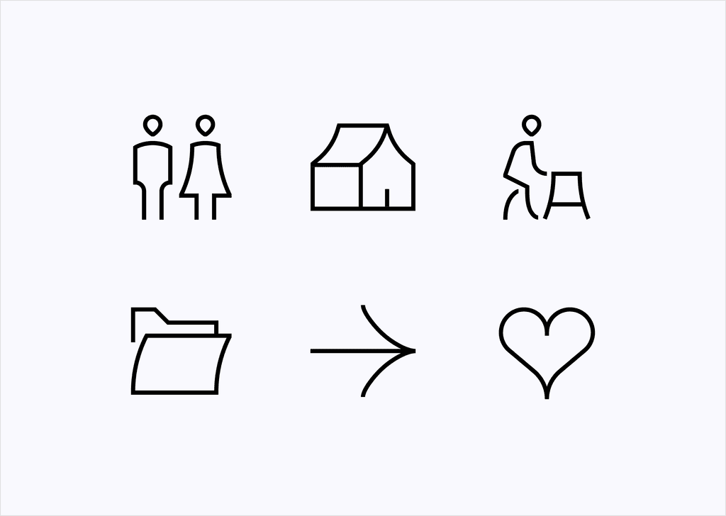Icons for Word: Massive, consistent sets