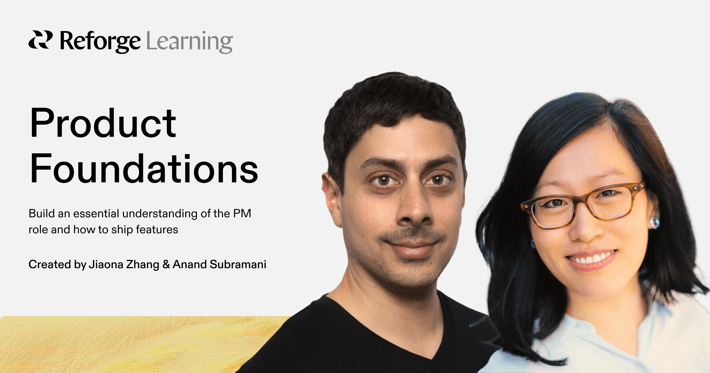 Product Foundations Course | Reforge Learning