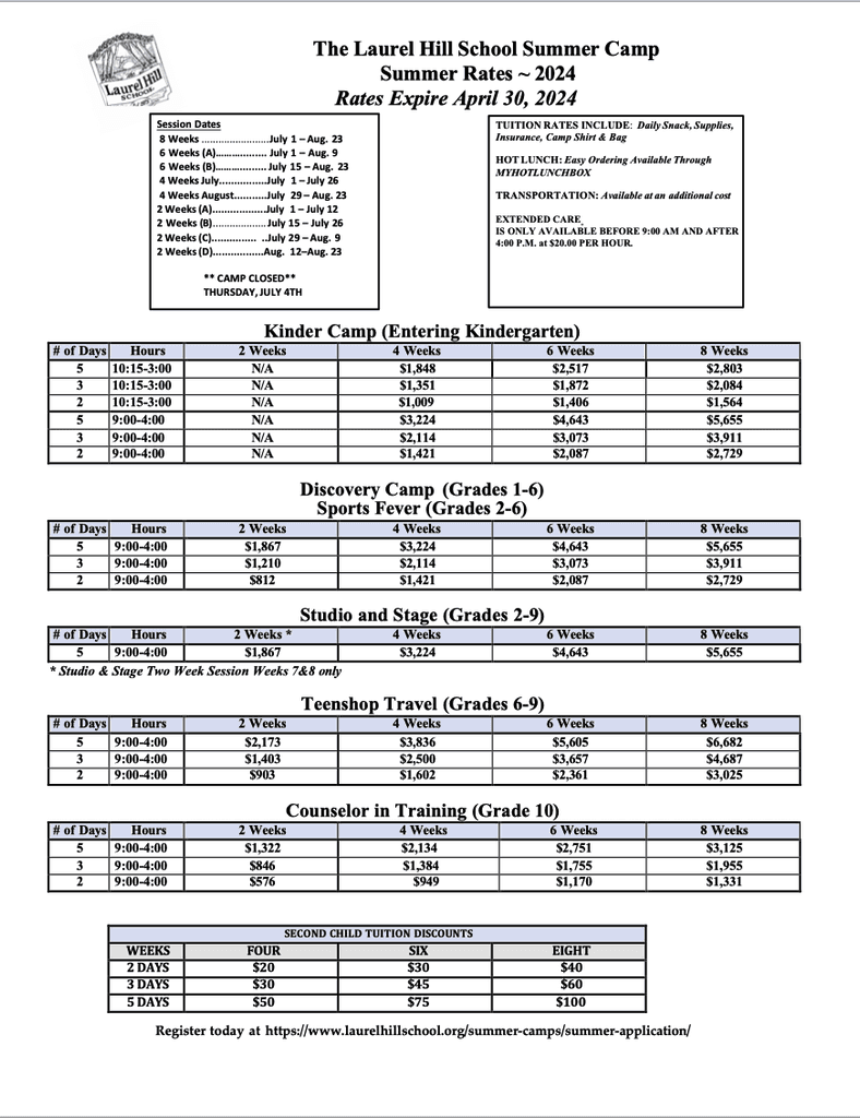 Laurel Hill Summer Camp