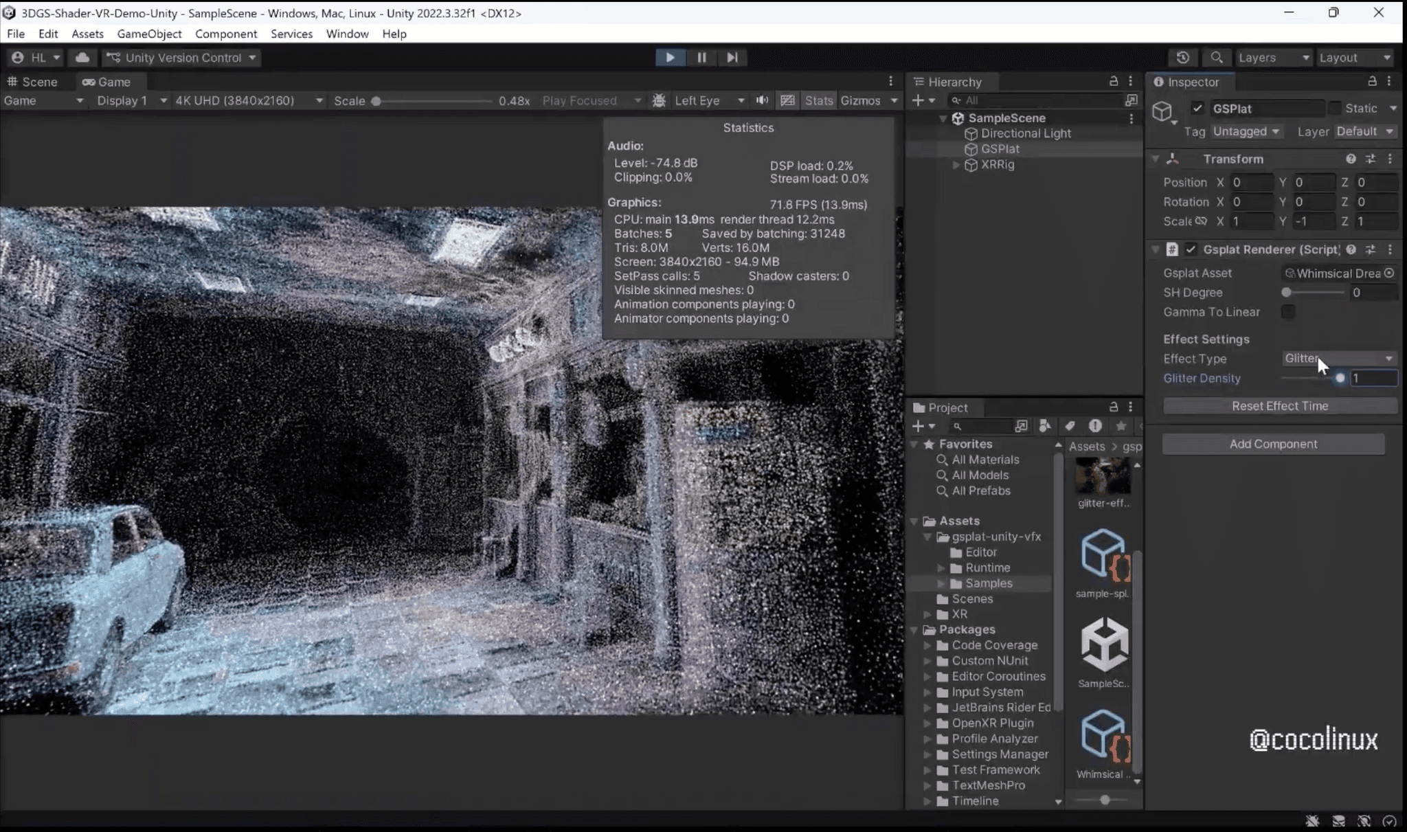 3DGS Unity Shader Pack - Radiance Fields