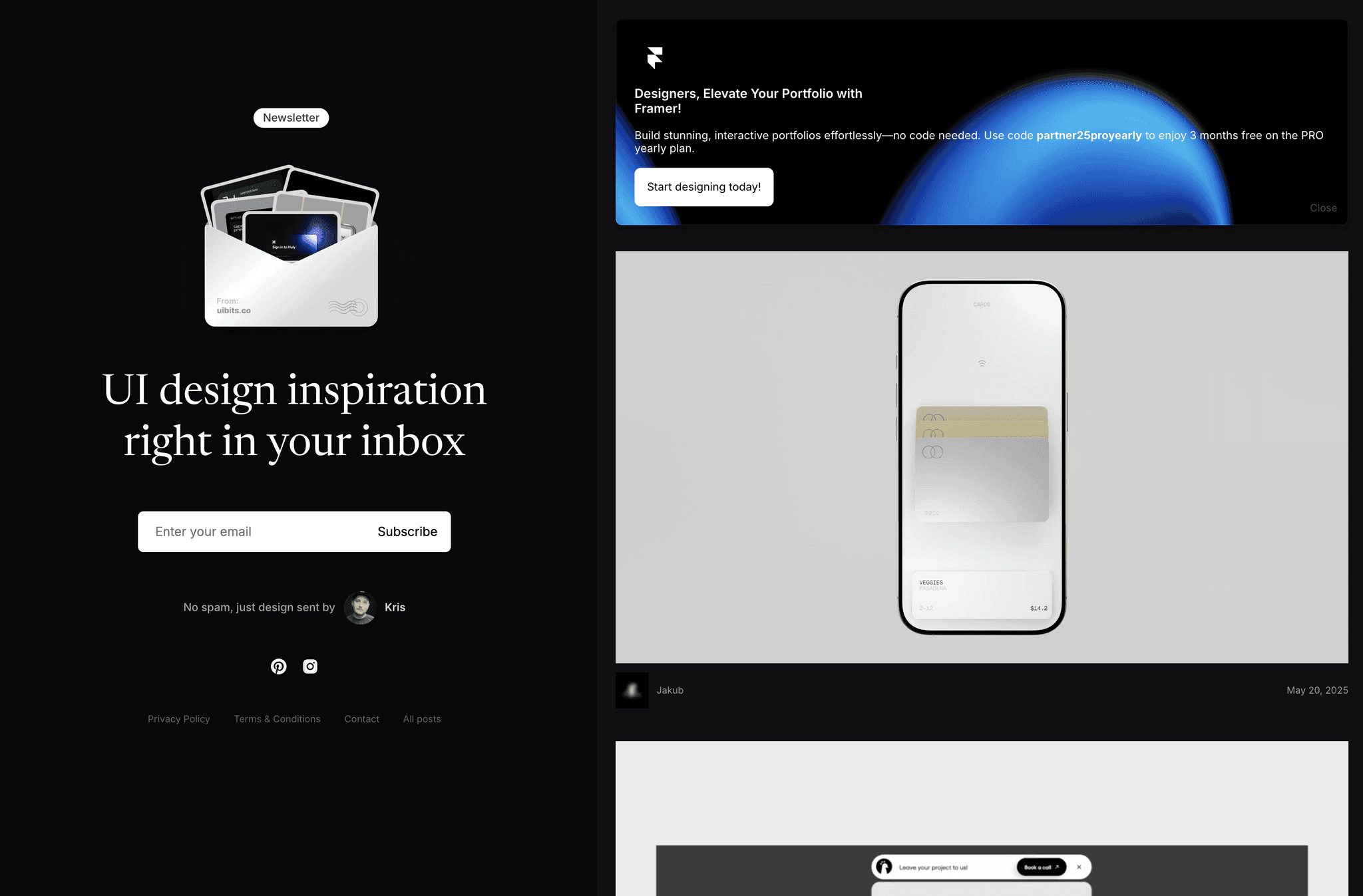 Top 25 UI Inspiration Sites in 2025 - Create UI Blog