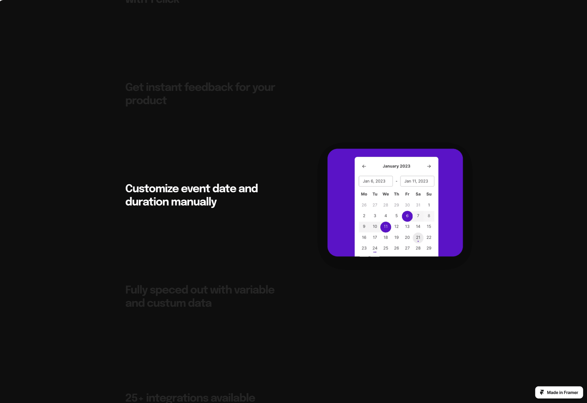 The Biggest Component & Remix Library for Framer