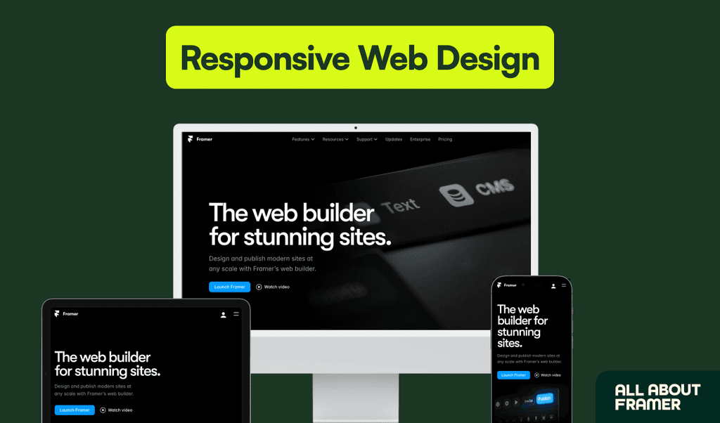 How to Create a Responsive Website in Framer: A Comprehensive Guide ...