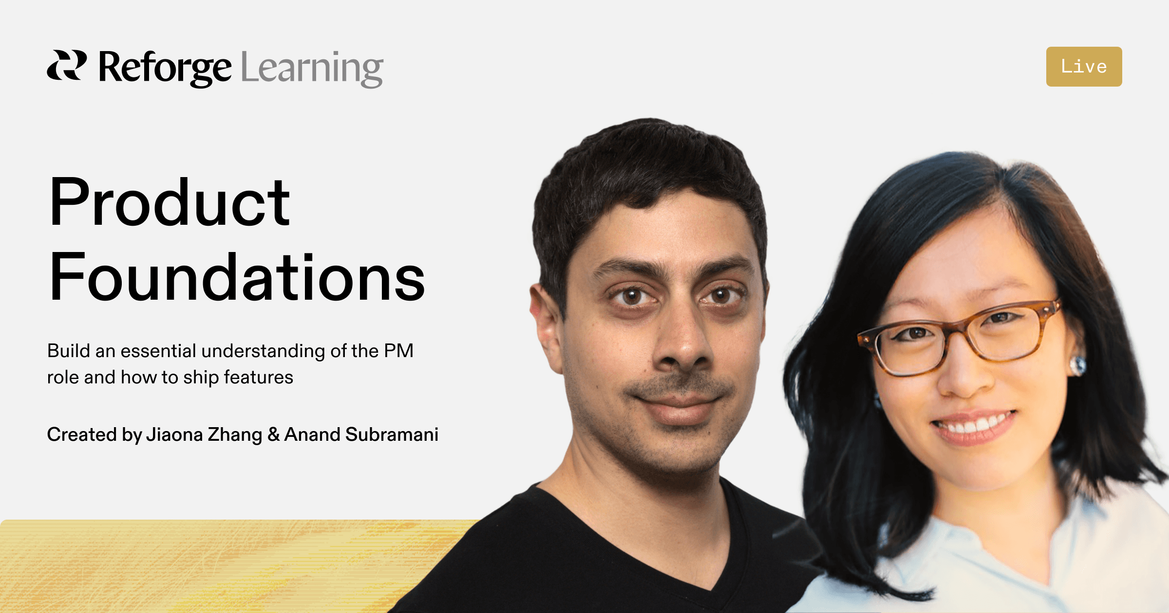 Product Foundations Course | Reforge Learning