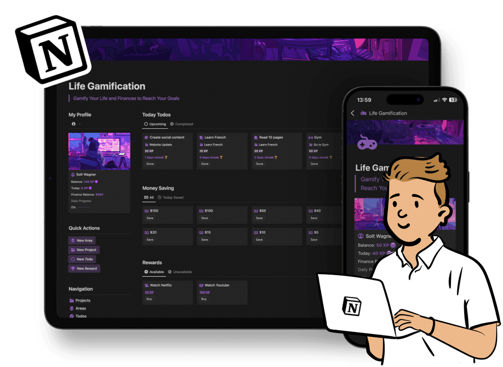 Notion Template Bundles @ Solt Wagner
