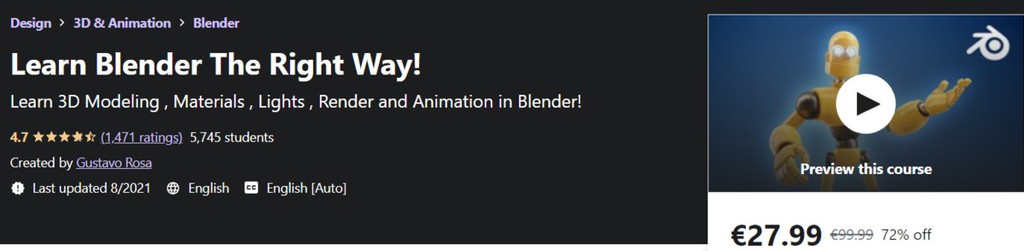 Top Blender Courses You Must Check - Vagon