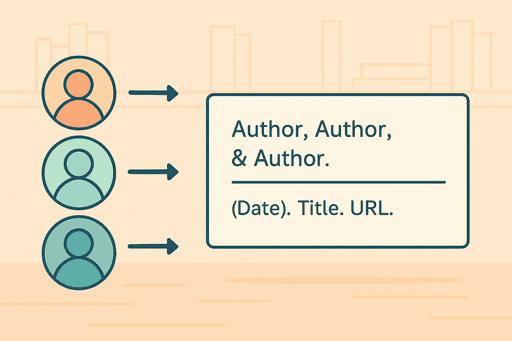 How to Cite Multiple Authors in APA Style