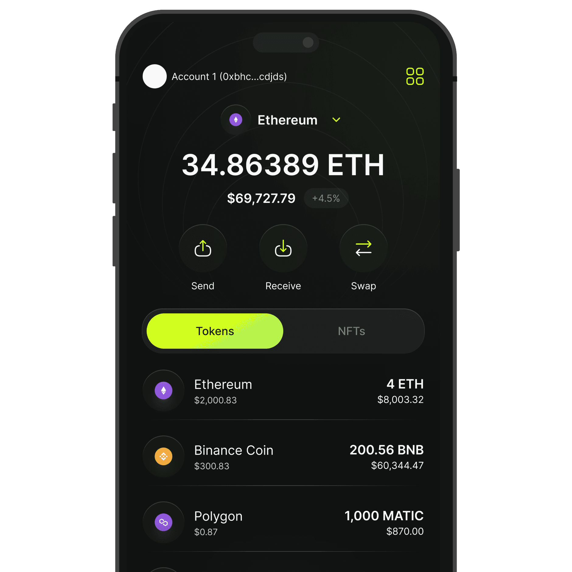 Carta - Crypto NFC Cold Wallet