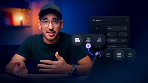 Creating animated component interactions - Framer Academy
