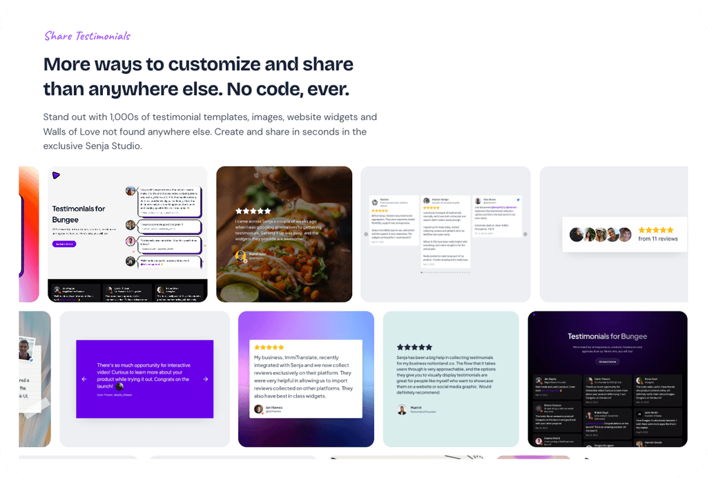15 Stunning Review Page Examples That Convert (+ How to Build Your Own) - Senja