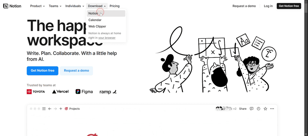How to download Notion on Mac - 1 minute video guide