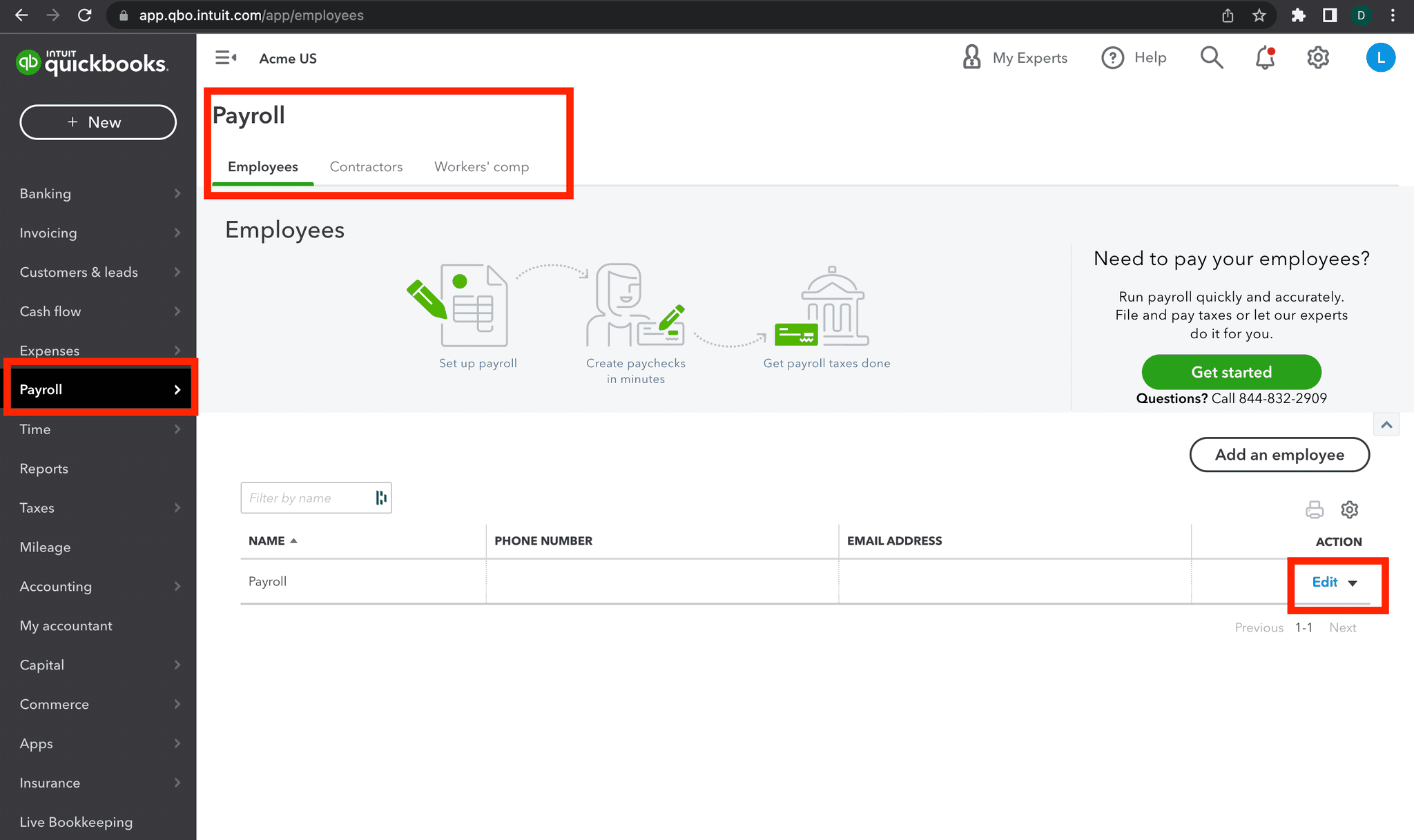 Managing Payroll And Employee Benefits in QuickBooks Online - LiveFlow ...