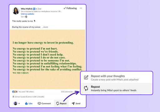 How to Repost on LinkedIn to Boost Engagement