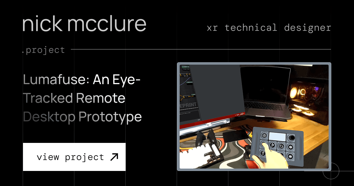 Nick McClure | Lumafuse