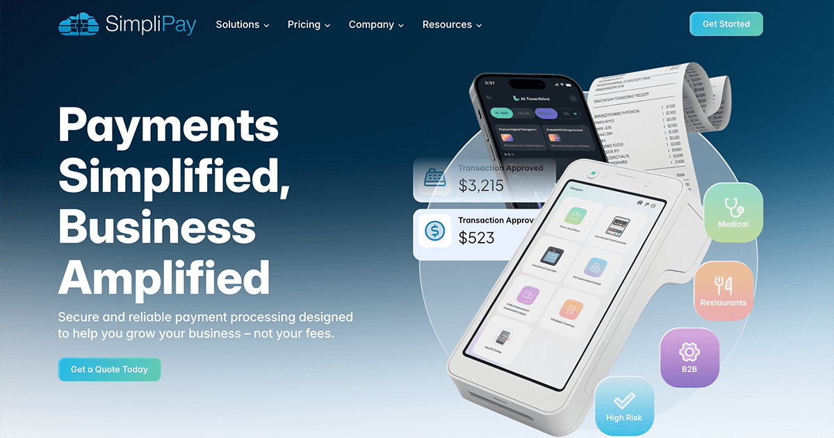 SimpliPay - Zero Fee Payment Processing & Merchant Services