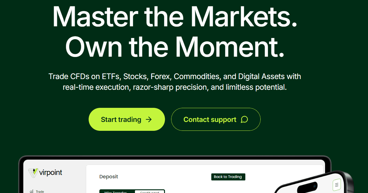 Trading Account Types | VirPoint