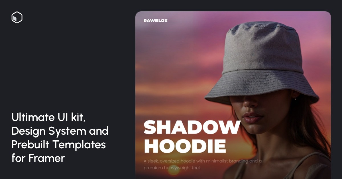 Day 74 - Slider websit hero area for Framer - Frameblox UI kit
