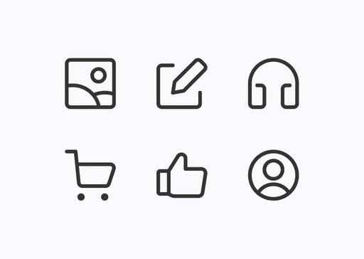 45+ Photoshop Icon Sets: Free SVGs