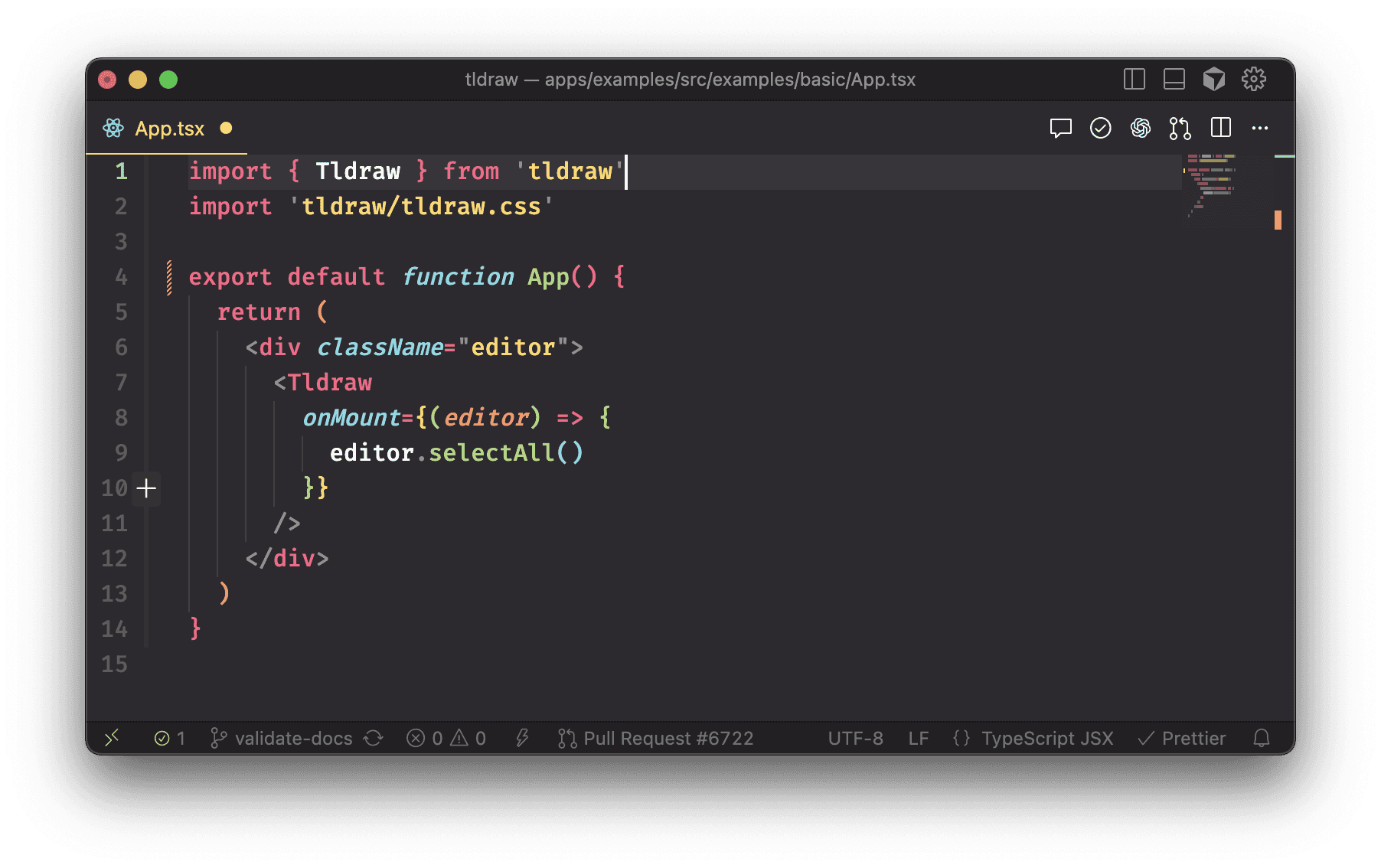 tldraw: Infinite Canvas SDK for React