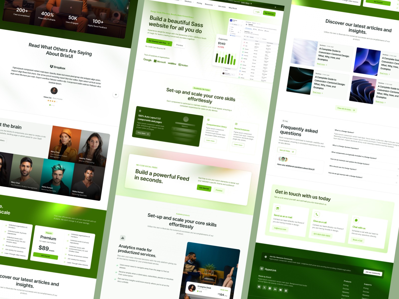 BrixUI - The world's largest Figma multi-brand UI library and design system.