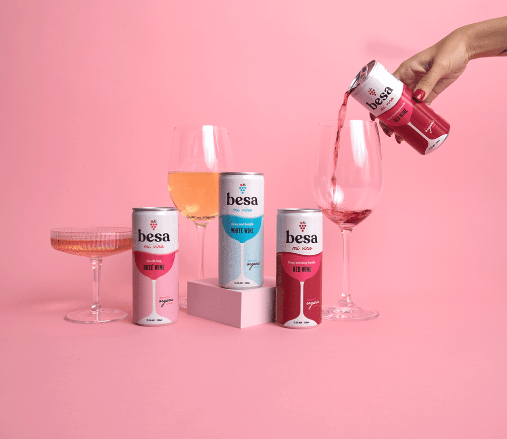 Besa mi vino | Hard Organic Seltzers | 2025