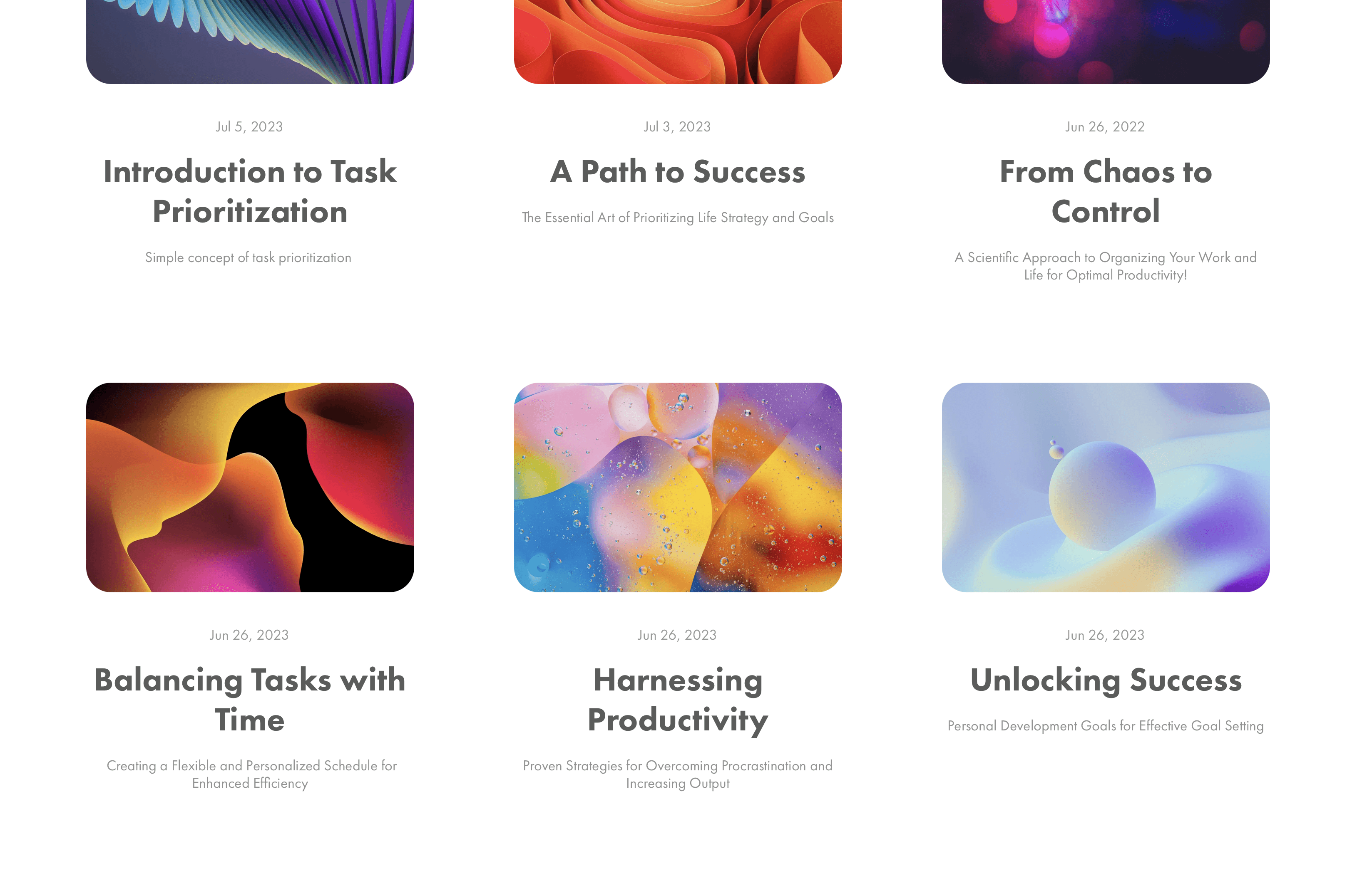 Blog | How to improve Productivity, Efficiency and Work life balance