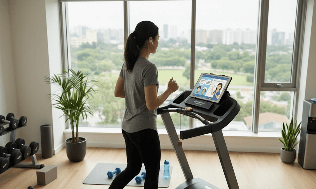 How to Practice English While Working Out (Speaking & Listening Tips)