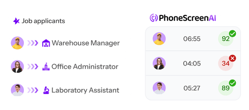 Phonescreen AI | Automate Candidate Screening