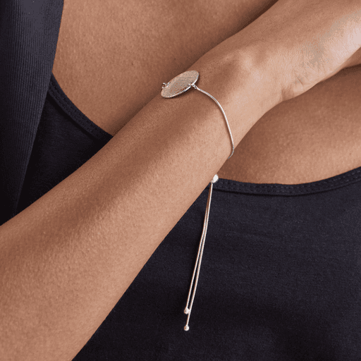 Night Sky Sterling Silver Star Map Bracelet