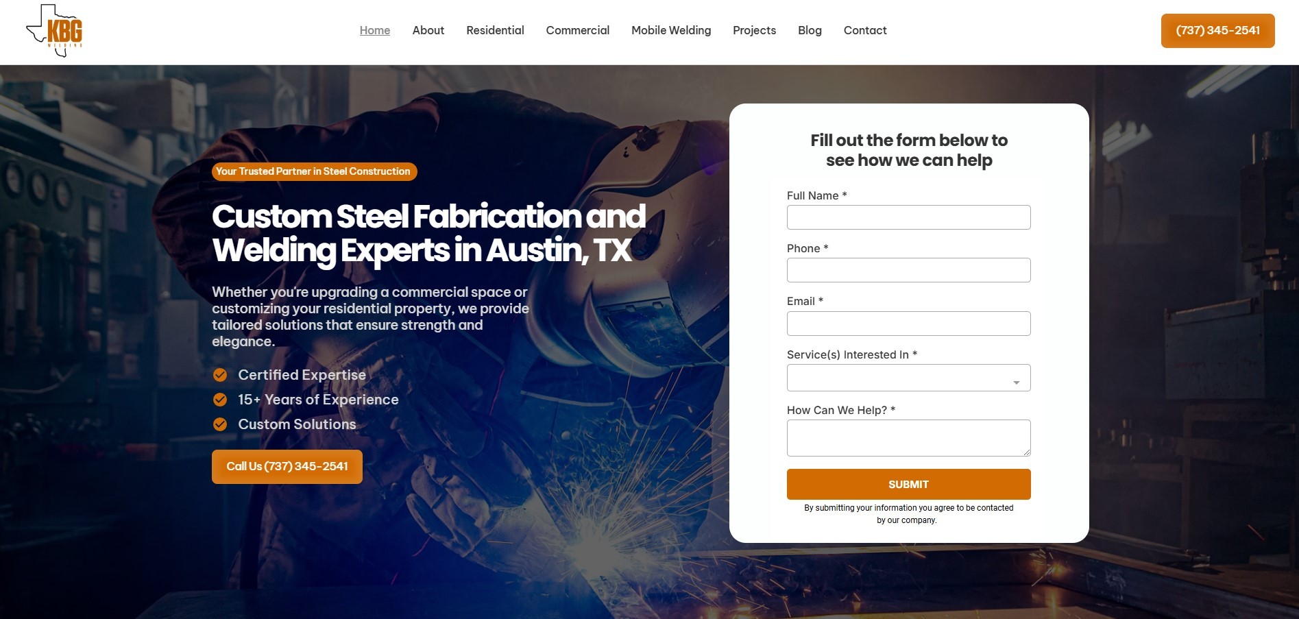 KBG Welding | Austin’s Certified Experts in Custom Steel Fabrication ...