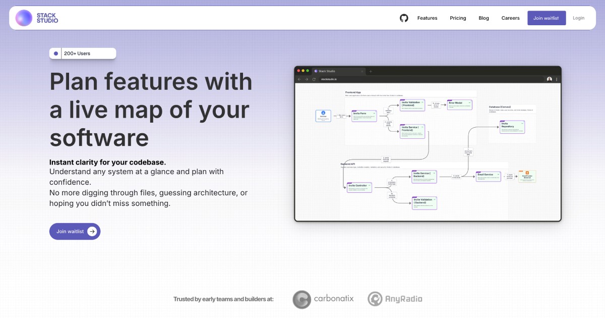 Stack Studio - AI agent for technical designs