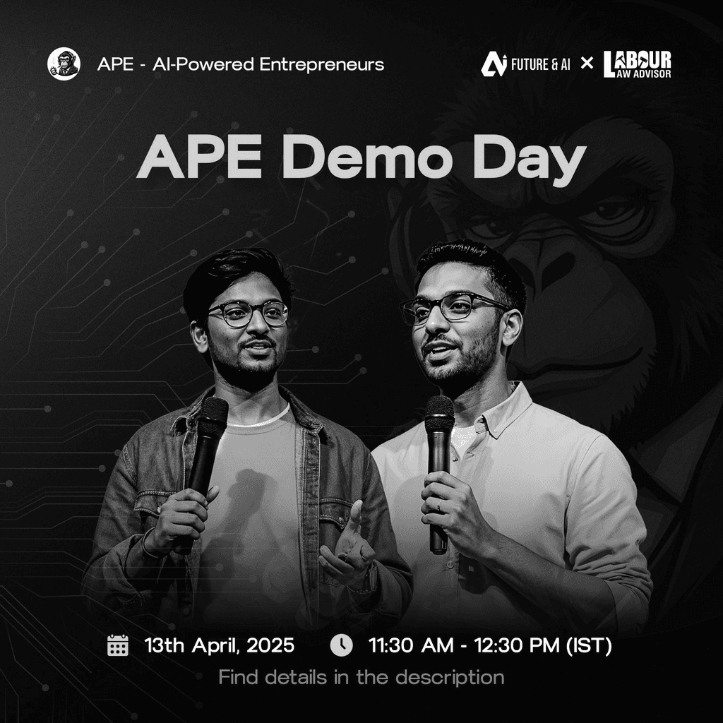 Start your Journey with APE - AI-Powered Entrepreneur