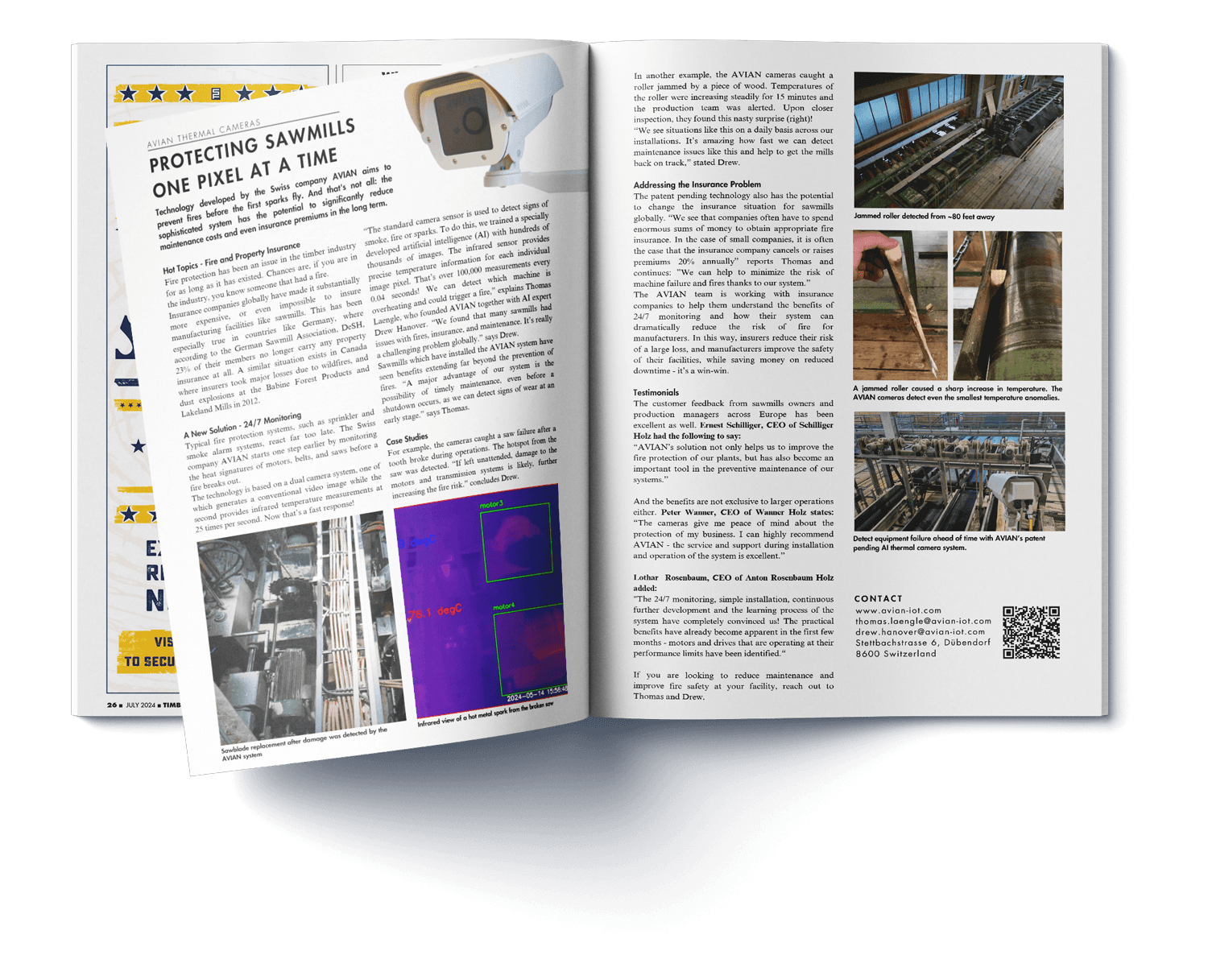 AVIAN | Continuous Thermal Monitoring for Industrial Risk