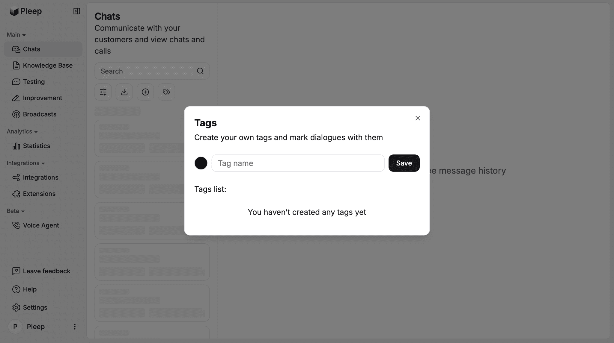 Client Conversation Management: Tags and Quiet Hours in Pleep | Pleep Blog